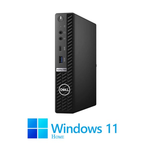 Mini PC Dell OptiPlex 7080, Hexa Core i5-10500T, 16GB DDR4, 256GB SSD ...