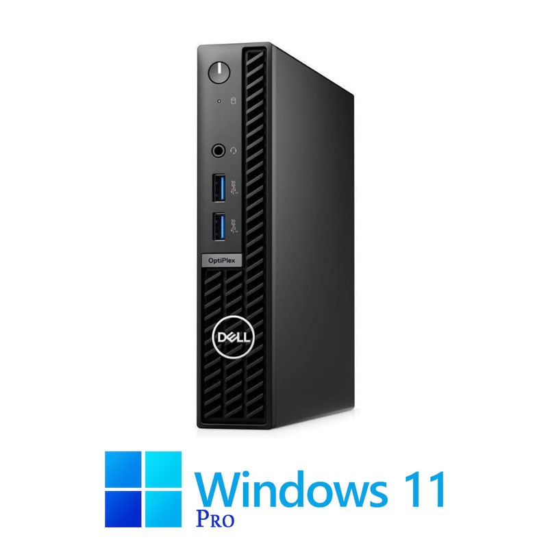 Mini PC Dell OptiPlex 7010, Intel i5-13500T, 16GB DDR4, 256GB SSD, Win ...