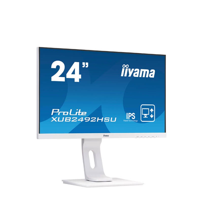 Monitor LED SH Iiyama ProLite XUB2492HSU-W1, 24 inci Full HD @75Hz ...
